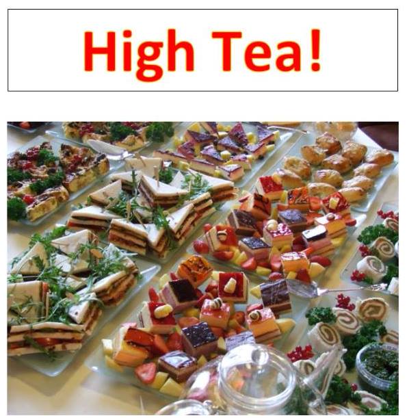 High tea! – The lighthouse